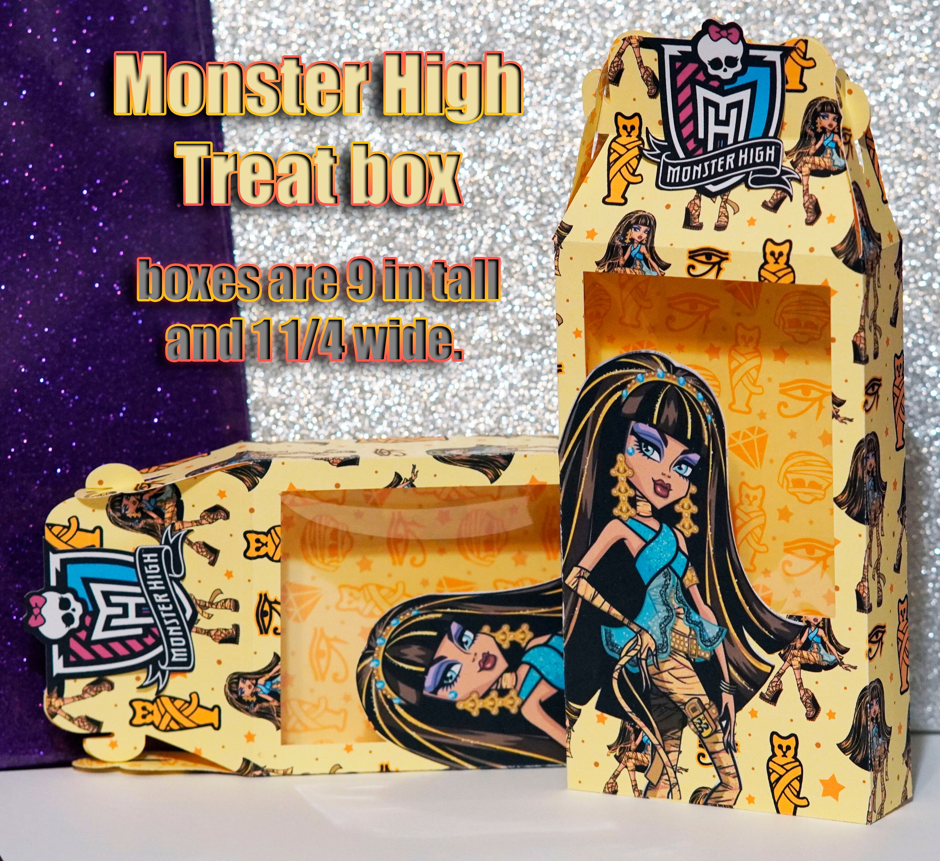 Monster High Treat Boxes - Etsy