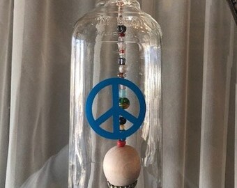 Peace Sign Wind Chimes - Etsy