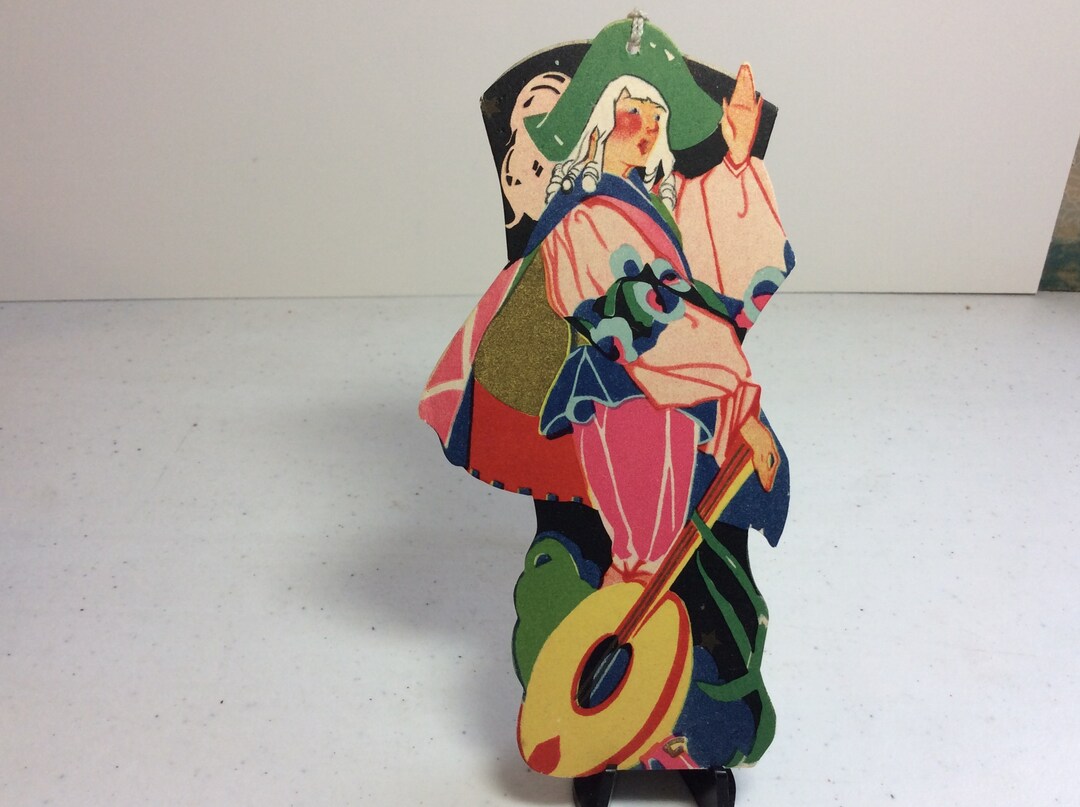 Art Deco Unused Die Cut 1920's-30's Large P.F. Volland Gold Gilded ...