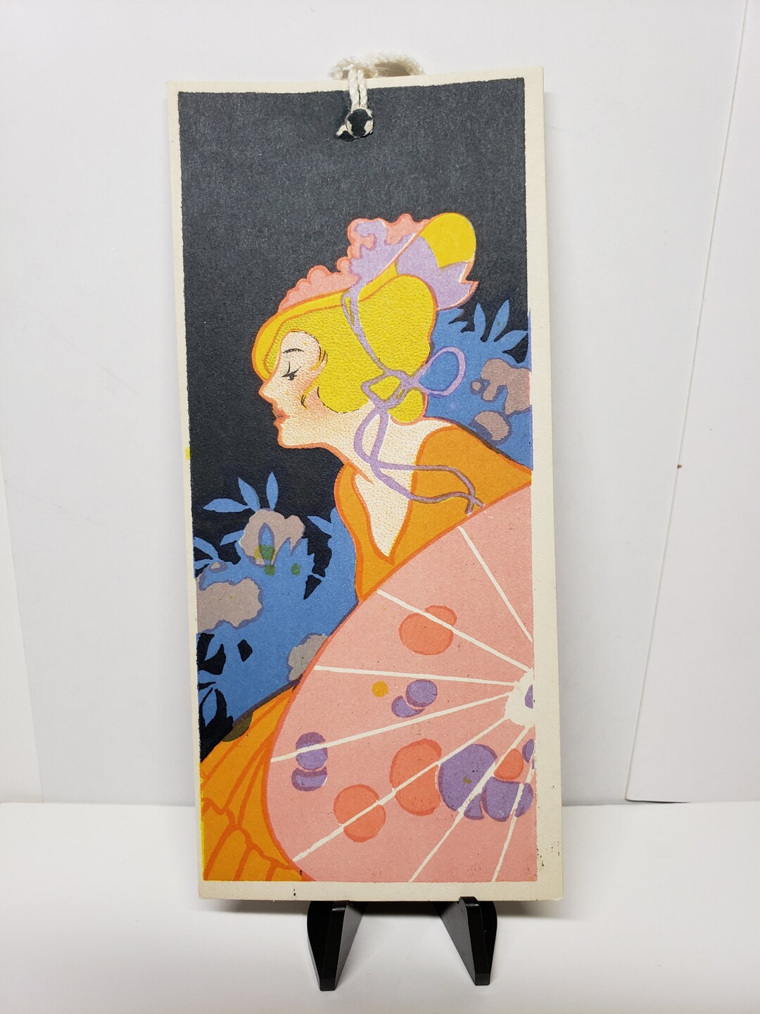 Gorgeous Unused 1910's-20's Art Nouveau Taylor Tally Bridge Tally Card ...