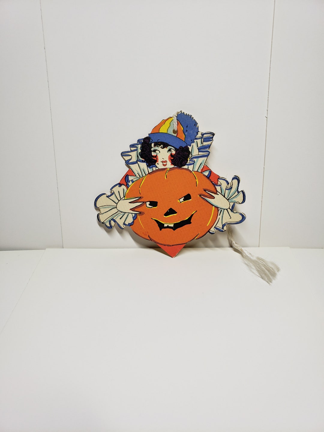 1920's-30's Art Deco Unused Die Cut Colorful Rust Craft Halloween ...