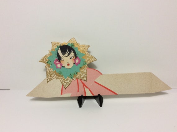 Gorgeous Unused Art Deco 1920's Die Cut Gold Gilded Buzza - Etsy