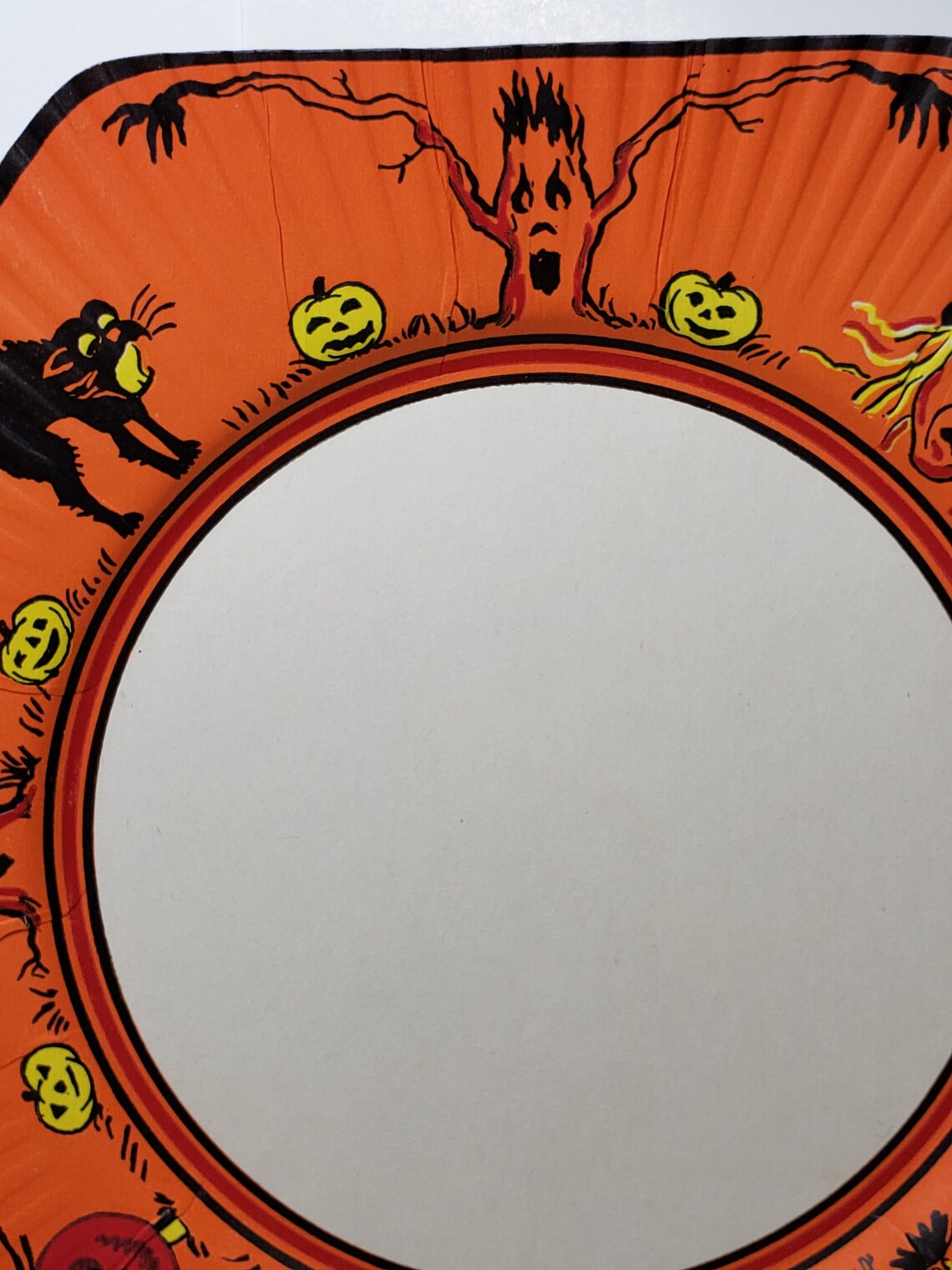 Vintage 1930's Near Mint Coved Halloween Paper Plate 4 - Etsy