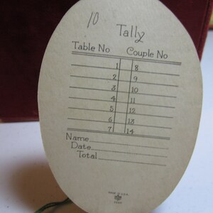 1920's Art Deco Die Cut Bridge Tally Card Gorgeous Girl in Elaborate ...