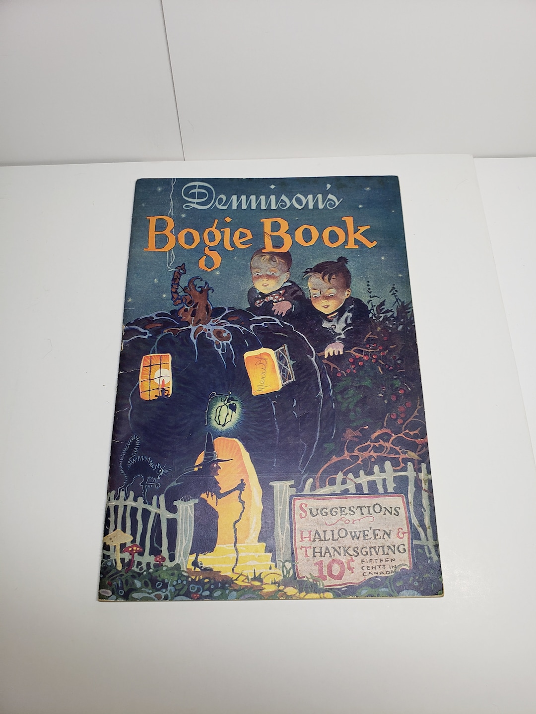 1925 Dennison's Bogie Book With Wrap Around Cover Art 32 Pages of ...