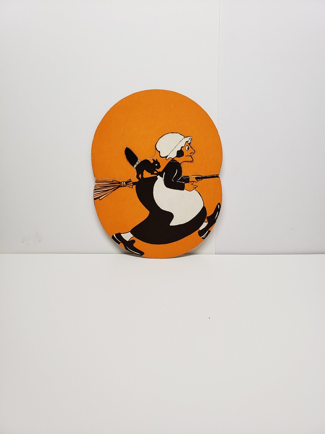 1920's Unused Novelty Die Cut Pop Out Rocker Style Whitney Halloween ...