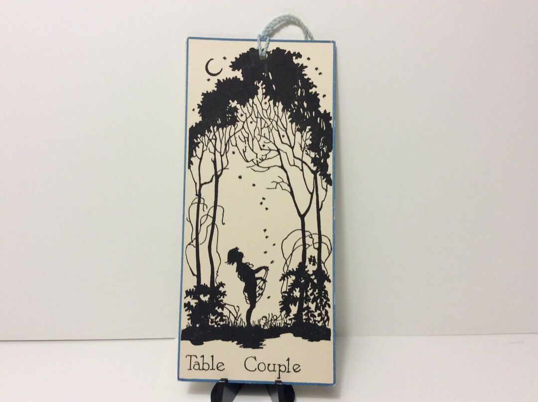 Vintage 1920's Unused Art Deco Chas S. Clark Bridge Tally Fantasy ...