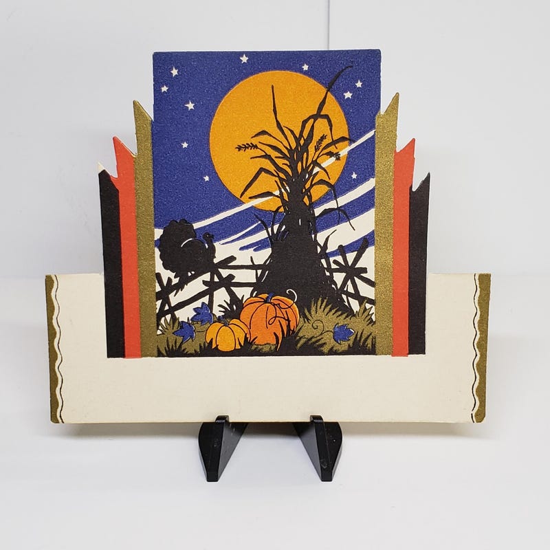 Thanksgiving Bridge Tally - Etsy