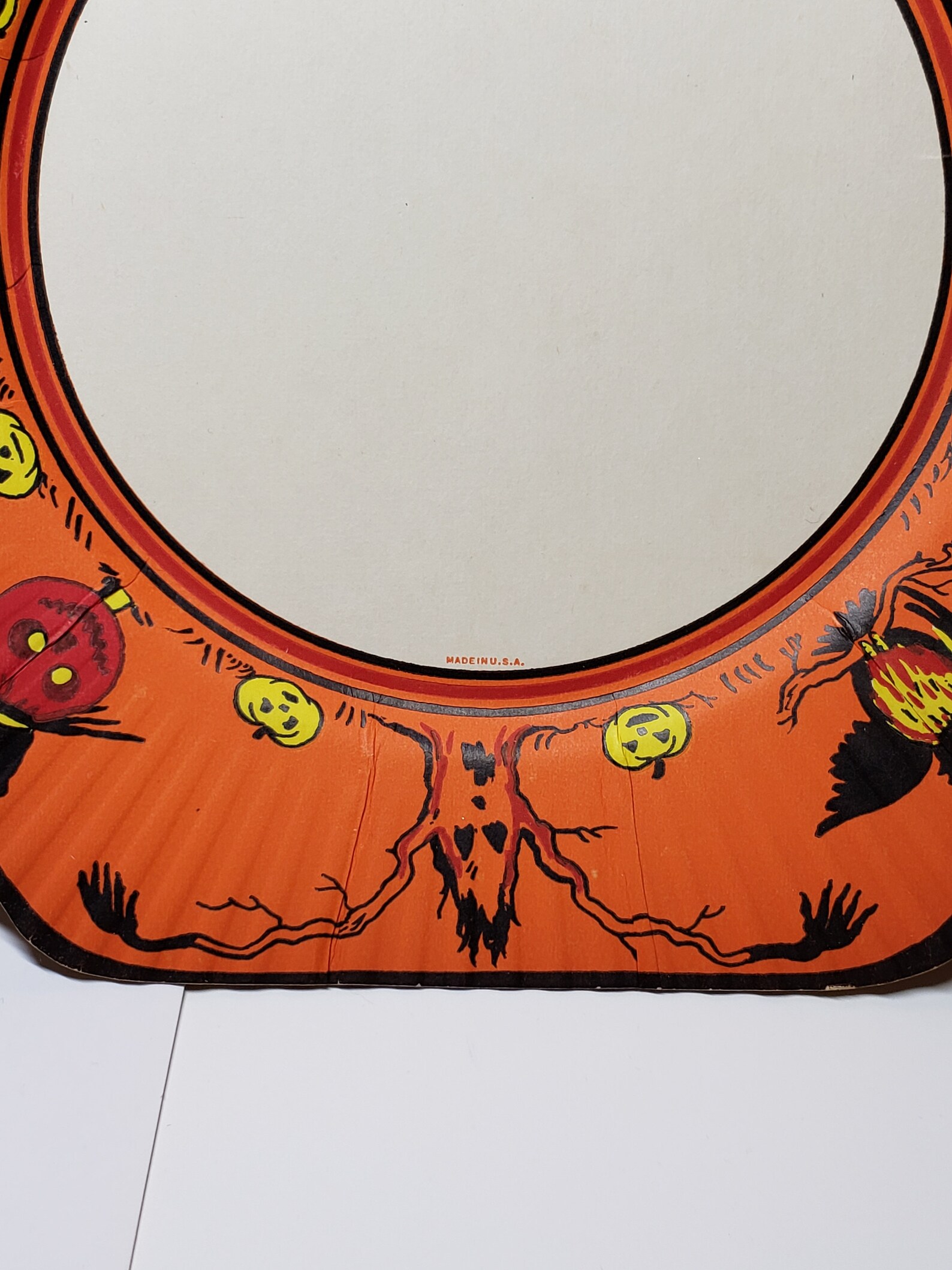 Vintage 1930's Near Mint Coved Halloween Paper Plate 4 - Etsy