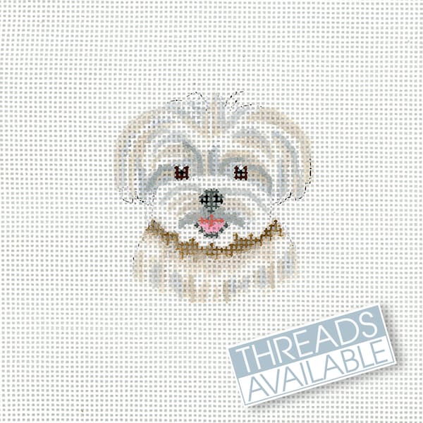 Dog Needlepoint - Etsy