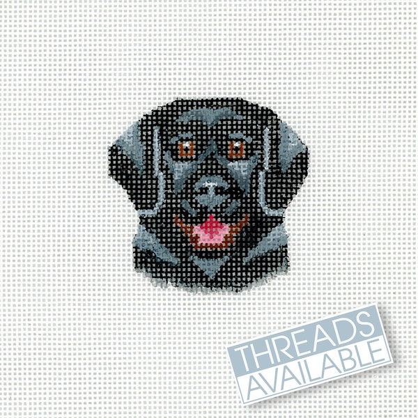 Black Lab Needlepoint - Etsy
