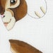 Needlepoint Rabbit Canvas Bunny Beanbag - Etsy