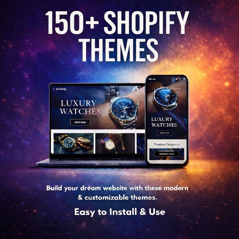 150+ Shopify Themes Bundle, Shopify Theme Pack, Shopify Template Bundle, Premium Shopify Themes ...