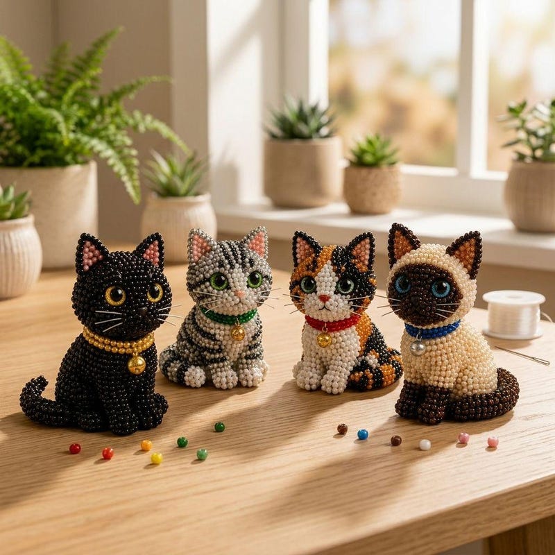 Cat Lover Diy Craft Kits - Etsy