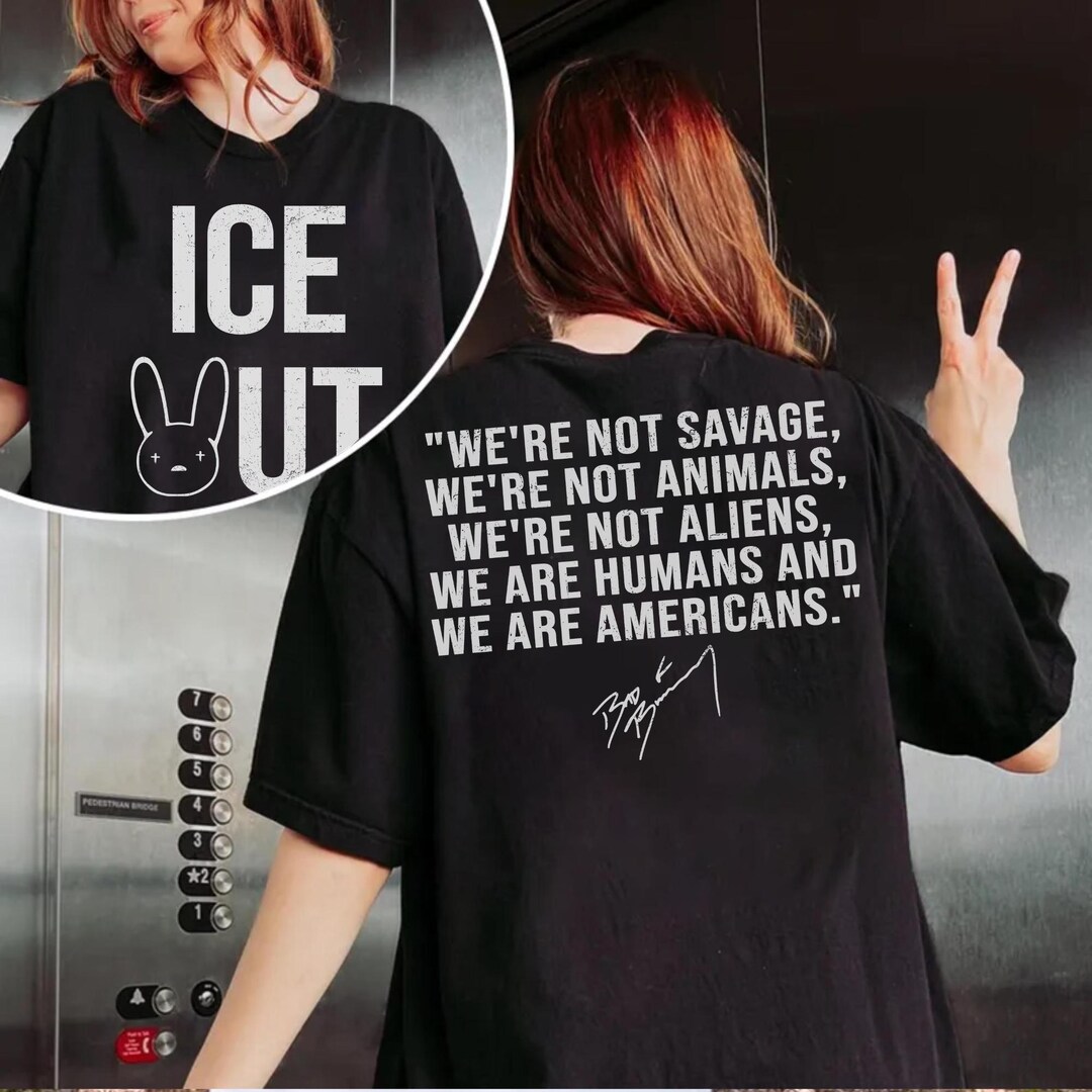Bunny Ice Out Shirt, Abolish Ice Sweatshirt, Team Benito Protest Tee ...