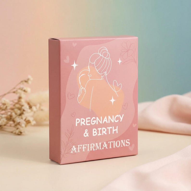 Pregnancy and Birth Affirmation Cards | Positive Birth Affirmations ...