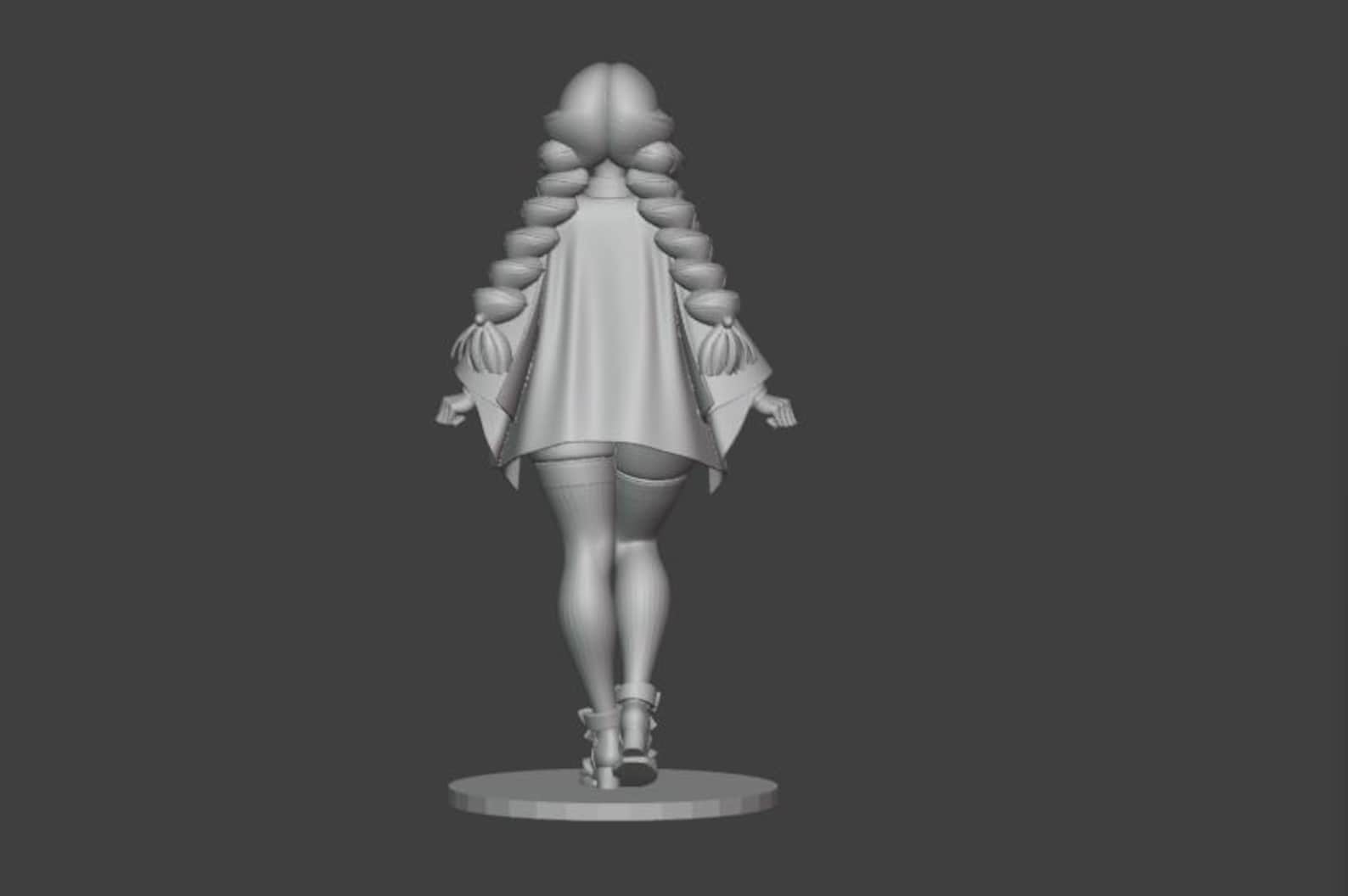 Mitsuri in Bikini Anime Figurine - STL File for 3D Printing - Etsy