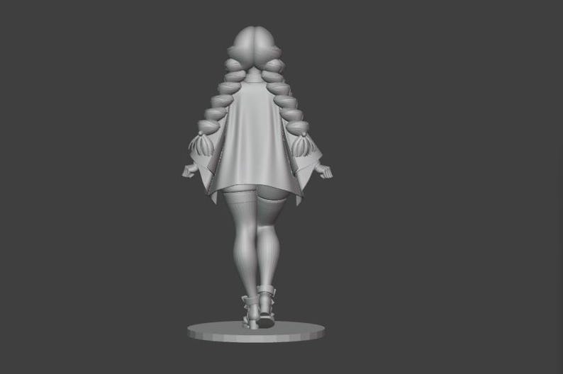 Mitsuri in Bikini Anime Figurine - STL File for 3D Printing - Etsy