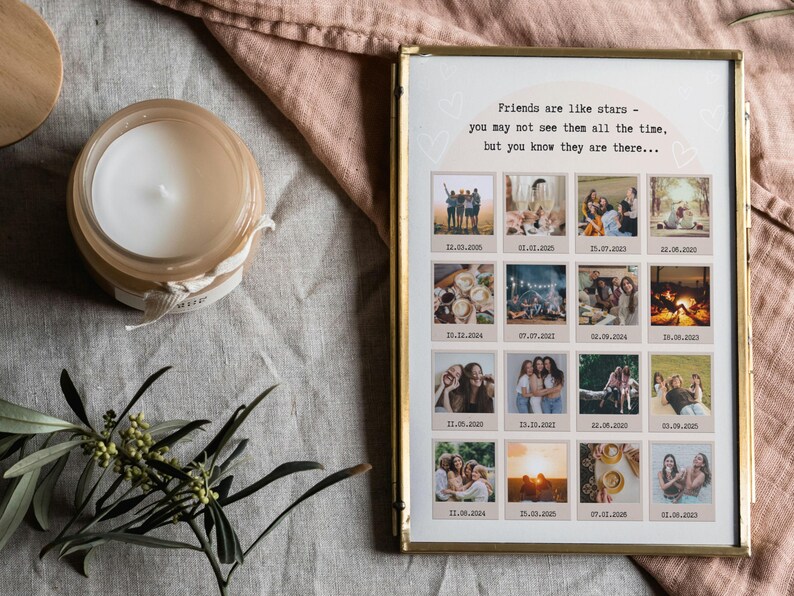 Personalized Photo Collage for Your Best Friend on Valentine's Day ...