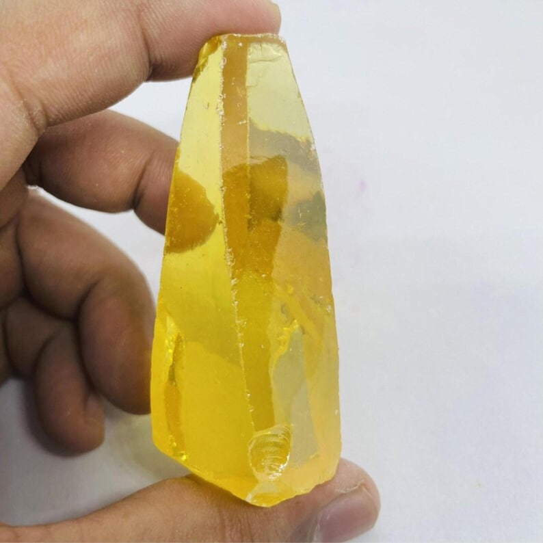 Buy Authentic Natural Yellow Zircon Rough Gemstone 300-350carat ...