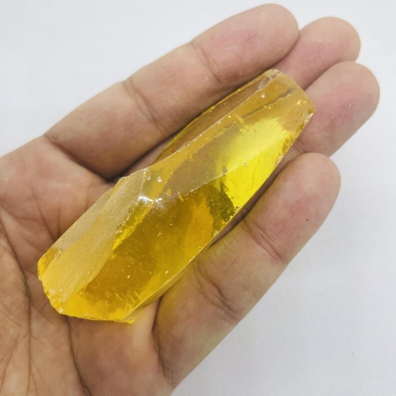 Buy Authentic Natural Yellow Zircon Rough Gemstone 300-350carat ...