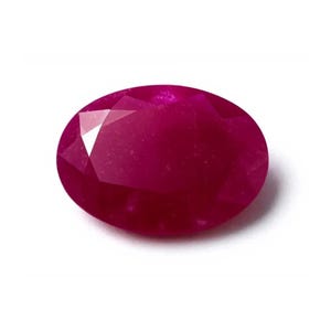 Buy 300-400CT Red Ruby Loose Gemstone Oval Shape Natural Untreated ...