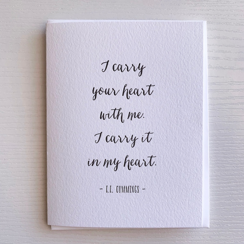 Ee Cummings Poem - Etsy