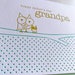 Fathers Day Card for Grandpa Grandfather Owl and Owlette Letterpress ...