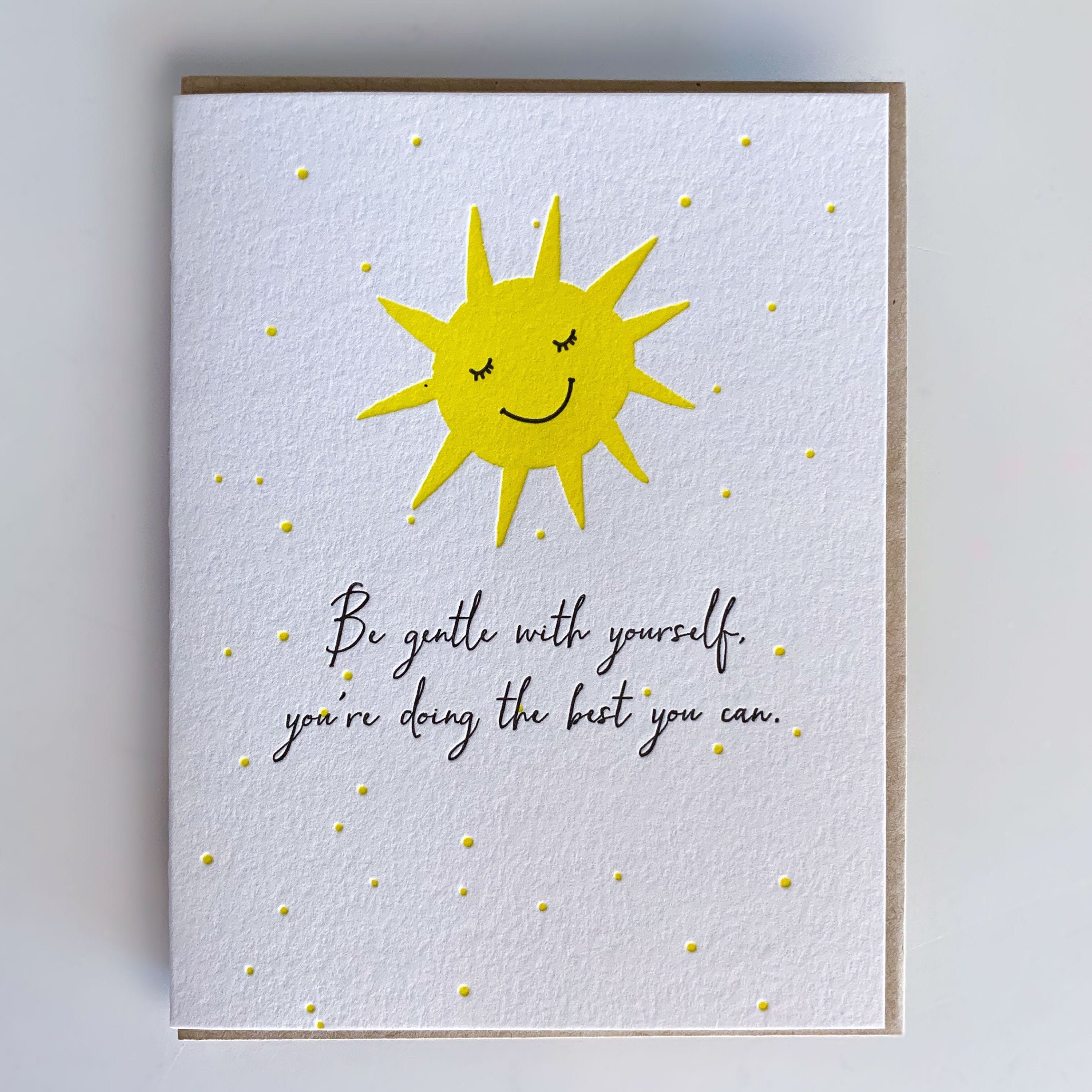 Encouragement Card Friendship Card Thinking of You Card Be | Etsy