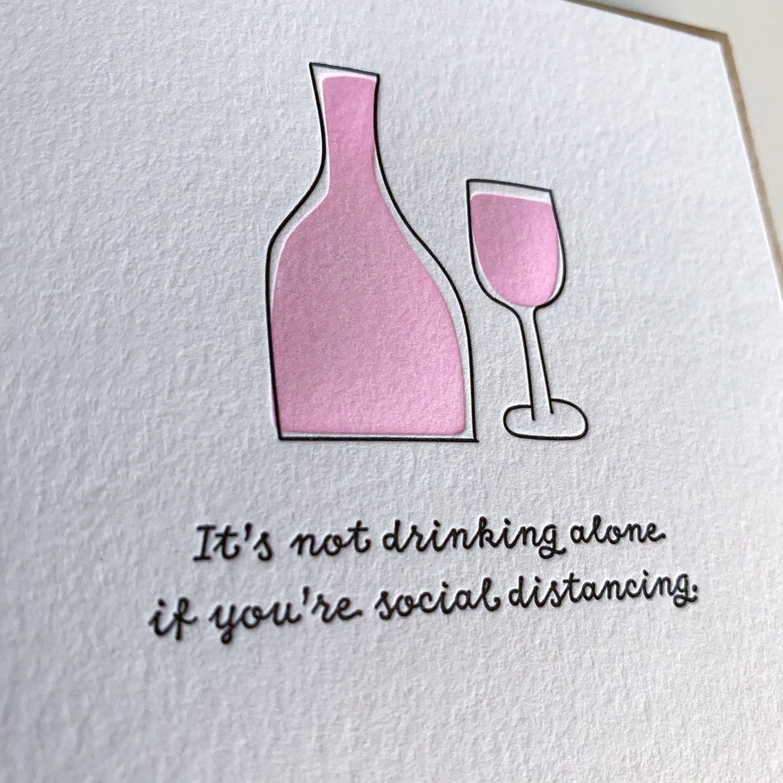 Friendship Card Quarantine Card Social Distancing Covid Card - Etsy
