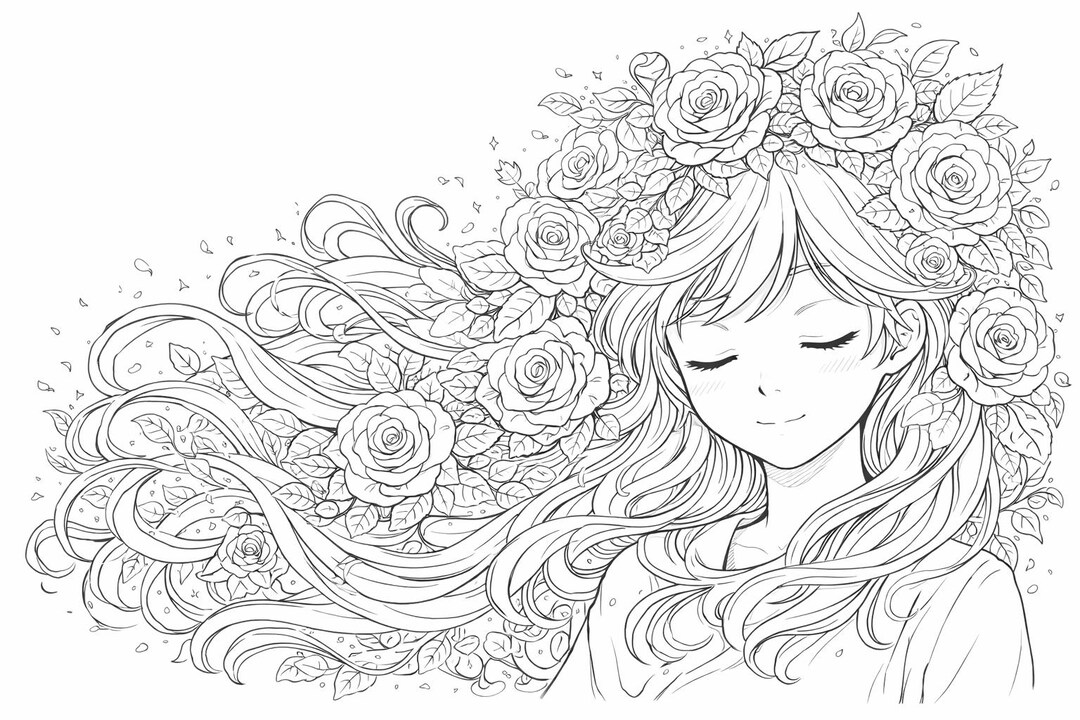 Download and Printable Coloring Page - Etsy