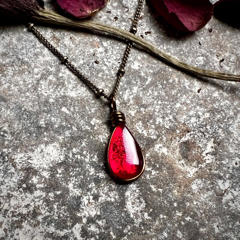 Blood Necklace - Etsy