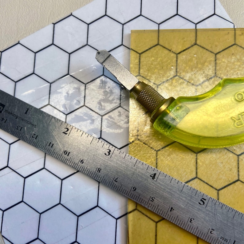 Honeycomb Art Glass Pendant Necklace: Sterling Silver Beekeeper Gift ...
