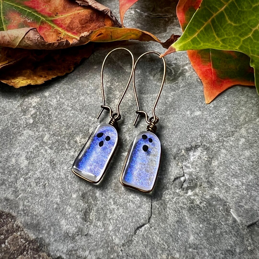 Ghost Earrings Creepy Cute Jewelry Horror Lover Gifts - Etsy