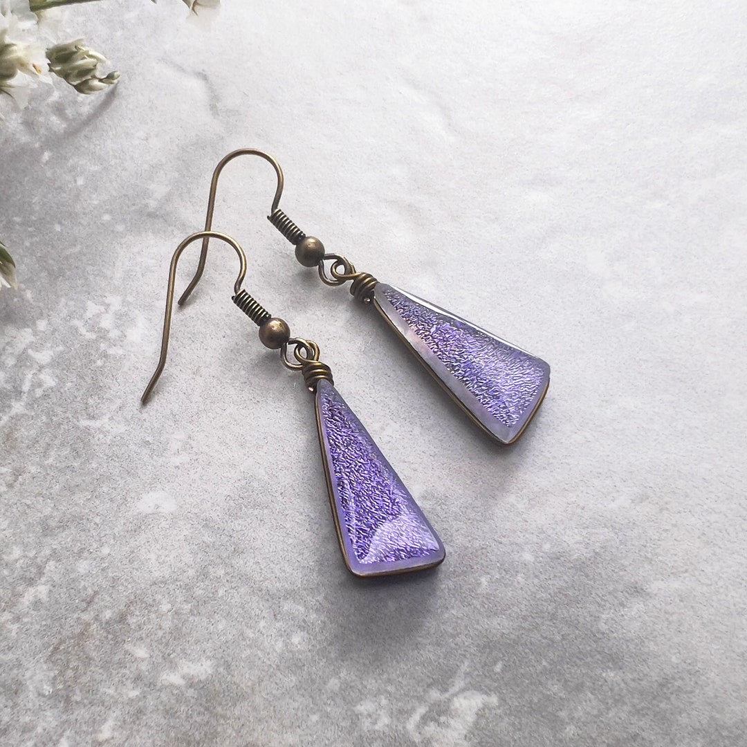 Whimsigoth Earrings, Dark Cottagecore Fairy Grunge Jewelry, Sparkly ...