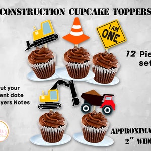 Construction Birthday Party Set - Excavation First Birthday Party ...