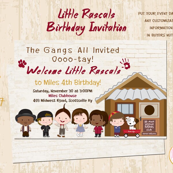 Little Rascals - Etsy