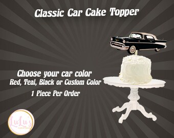 Classic car birthday | Etsy