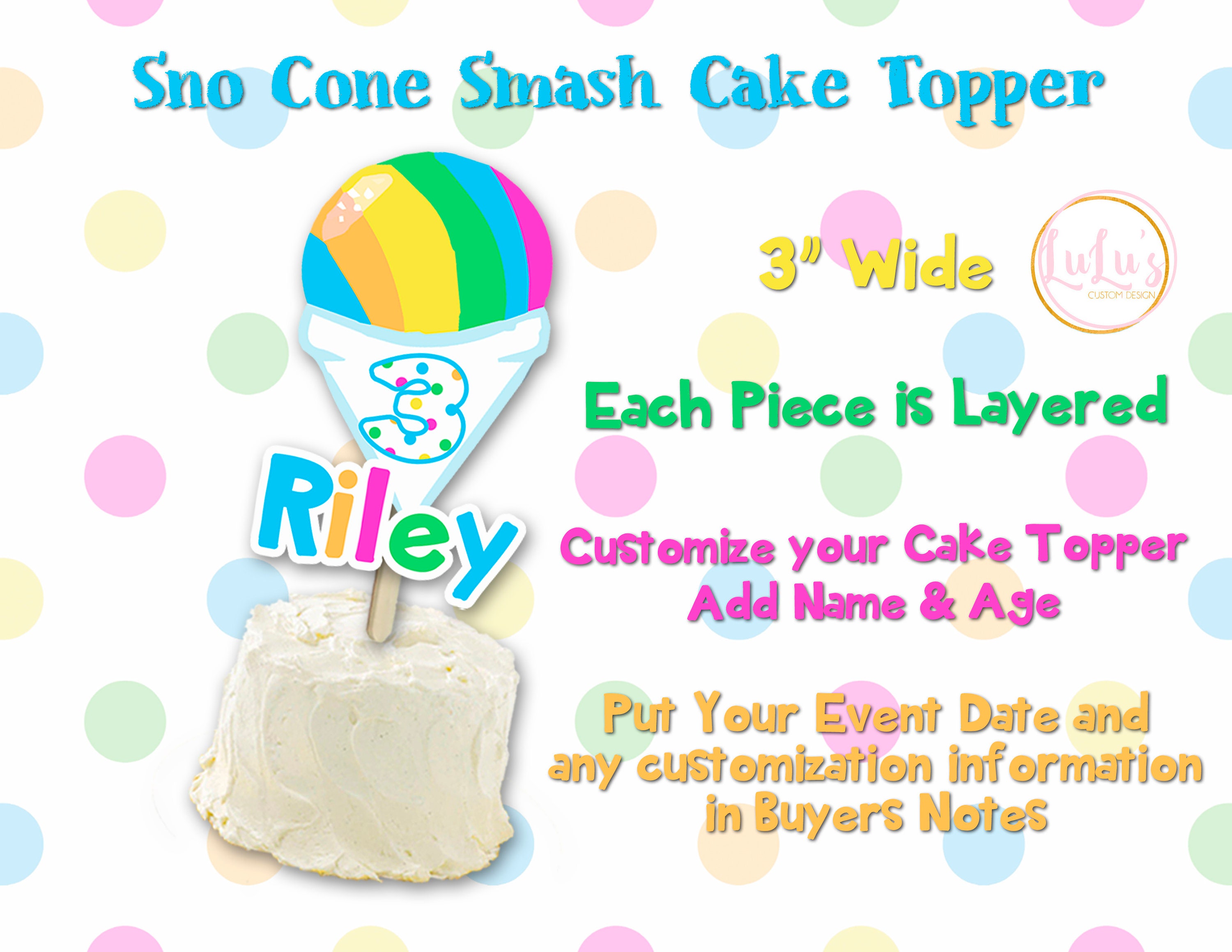Snow Cone Birthday