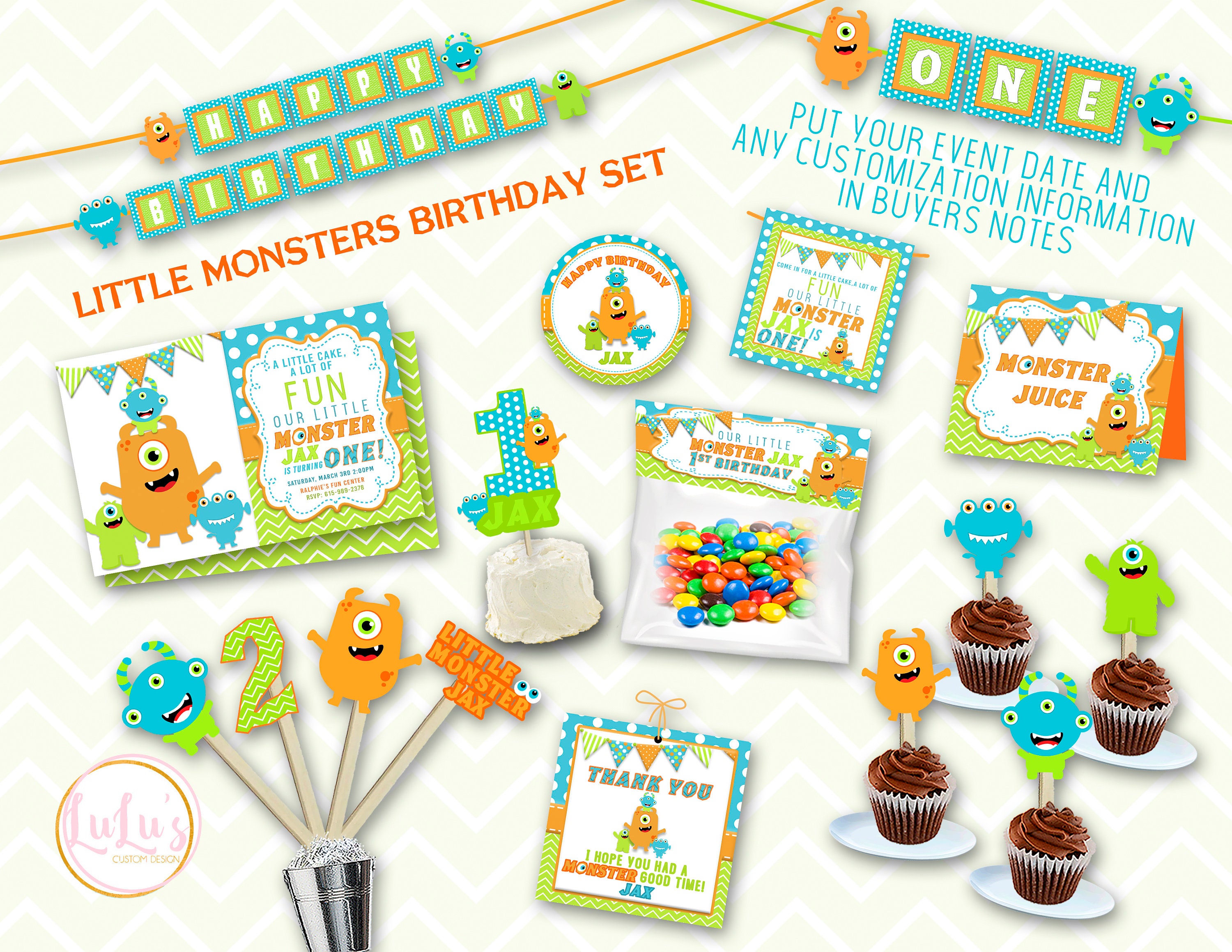 Lil Monster Birthday Party Ideas