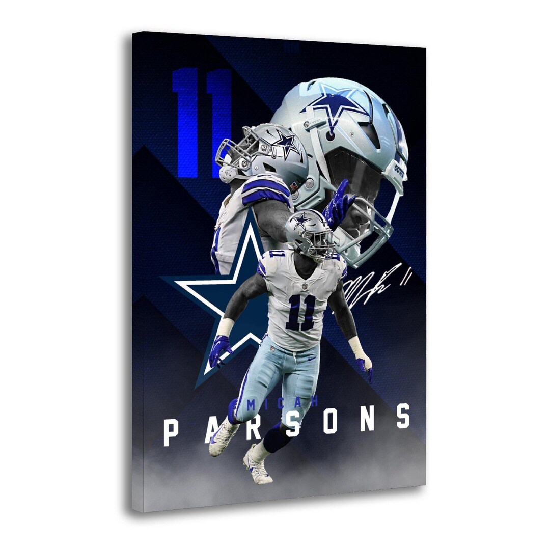 Micah Parsons Personal Classic Art Canvas Poster Cool Painting on ...