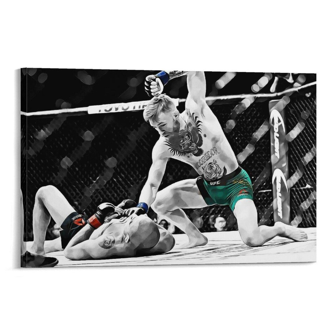 Conor Notorious Mcgregor Vs Jose Aldo Canvas Wall Art Poster Picture ...