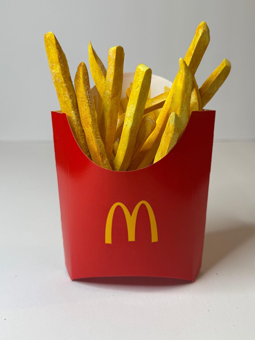 Hyper-realistic Fake French Fries Prop | Handmade Food Display ...