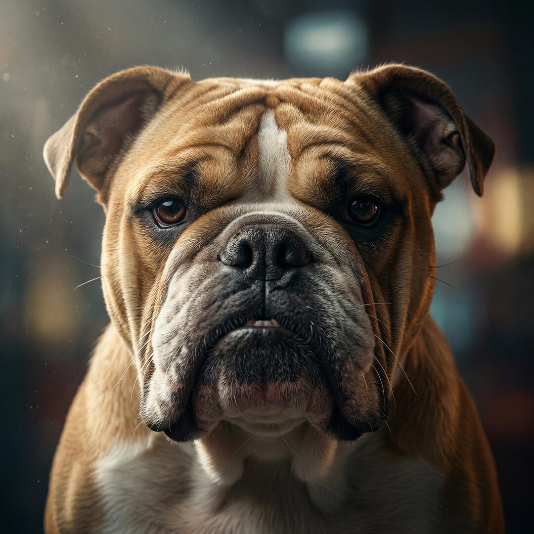 Custom Cinematic Dog Portrait, Dramatic Movie Scene Style (digital ...