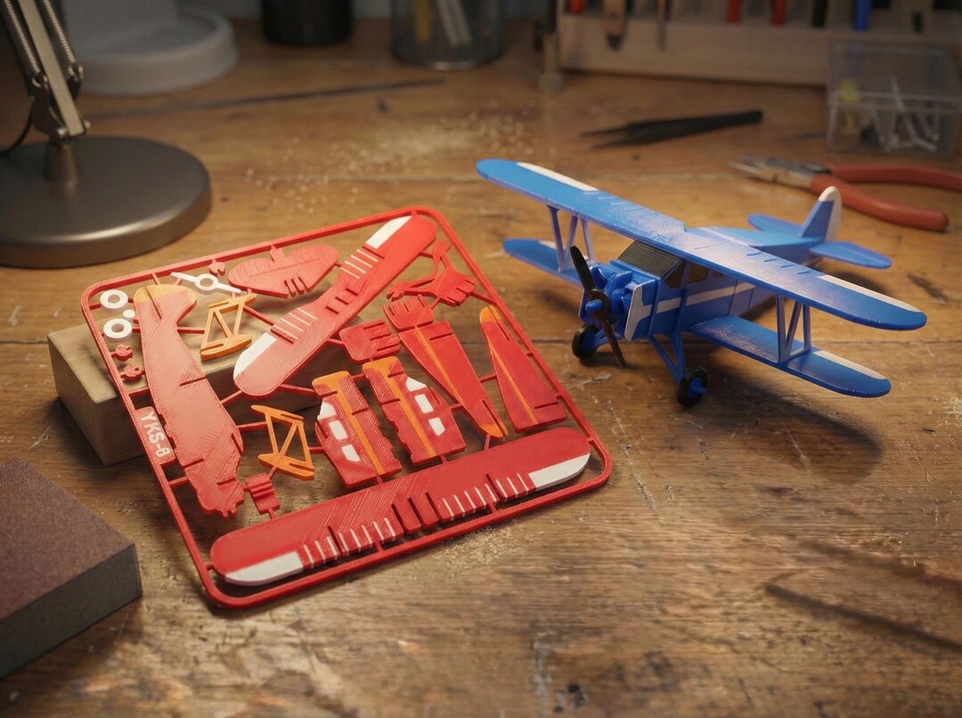 Airplane Kit Card | YKS-6 Biplane | Gift Ideas | Custom Designed ...