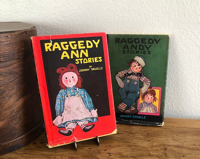 The Raggedy Andy Stories by Johnny Gruelle - Vintage Hardcover Book ...