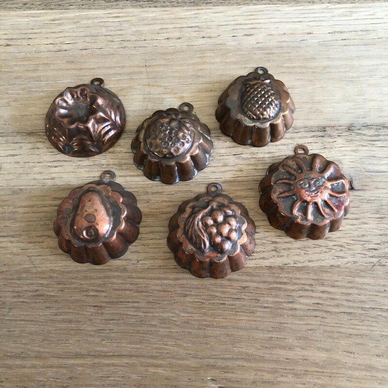 Vintage Copper Mold - Etsy