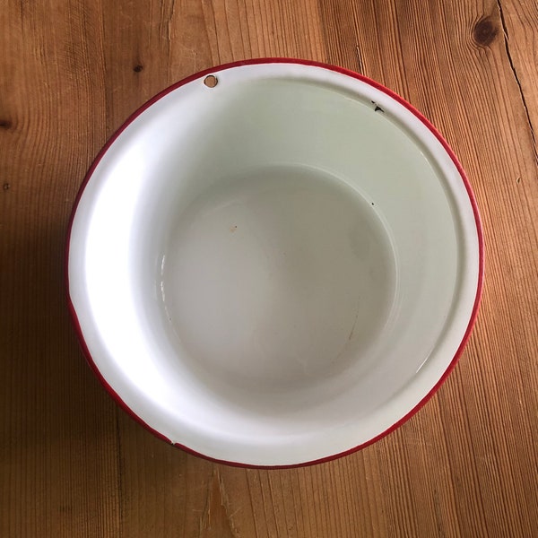 Vintage Enamel Pan - Etsy