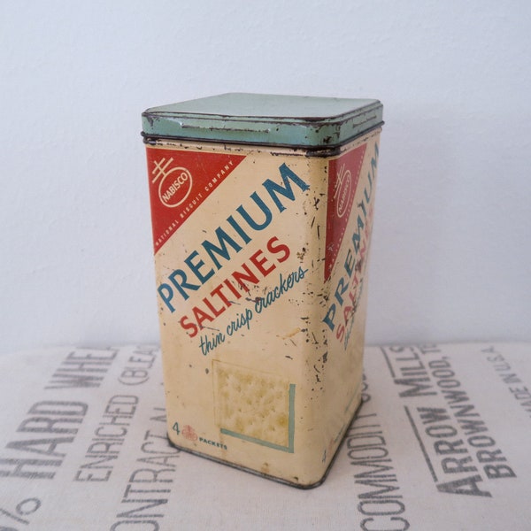 Premium Saltine Cracker Tin - Etsy