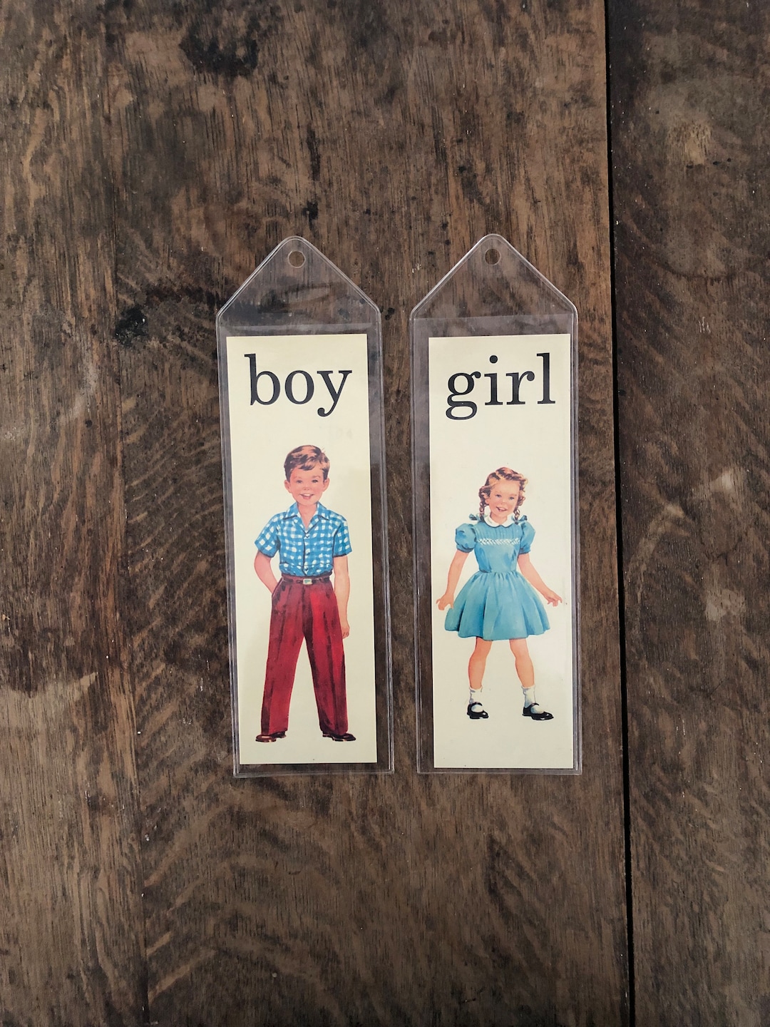 Vintage Inspired Mabel Designs Children's Boy and Girl Bookmarks - Etsy